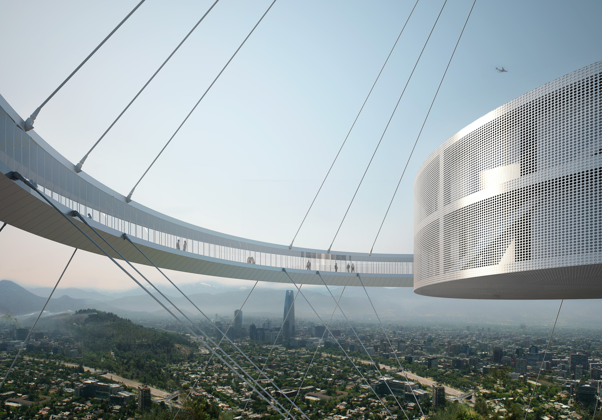 Galería de Tercer Lugar Concurso Torre Antena Santiago: Architects of ...