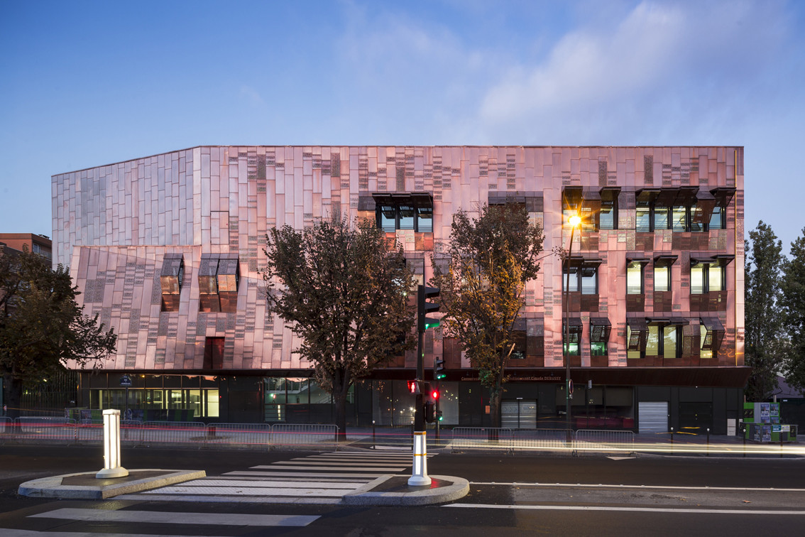 Gallery of Music Conservatory in Paris' 17th Arrondissement / Basalt ...