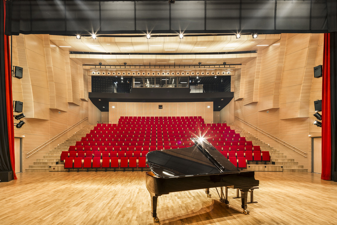 Gallery of Music Conservatory in Paris' 17th Arrondissement / Basalt ...