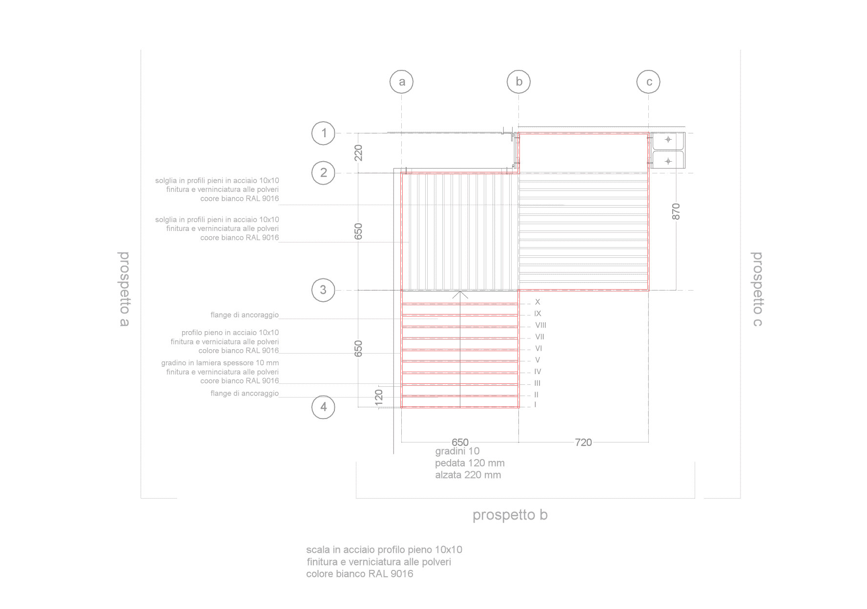 Galería de En Detalle: Escalera Casa "C" / Francesco Librizzi, Matilde ...