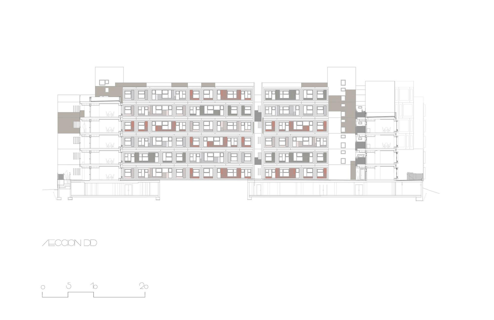 Gallery of Barajas Social Housing Blocks / EMBT - 38