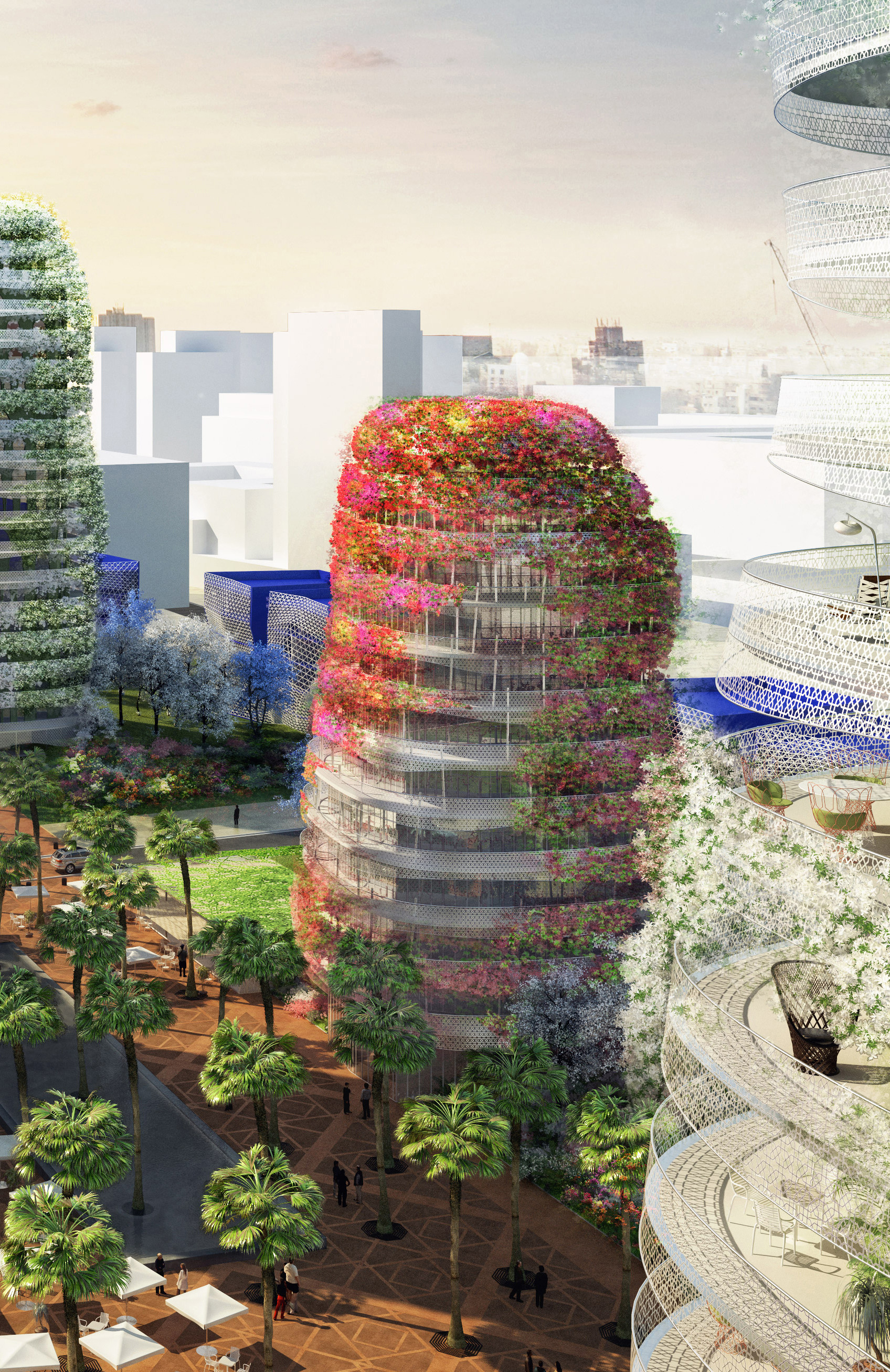 Gallery of Edouard François Designs Mixed-Use "Gardens of Anfa" for ...