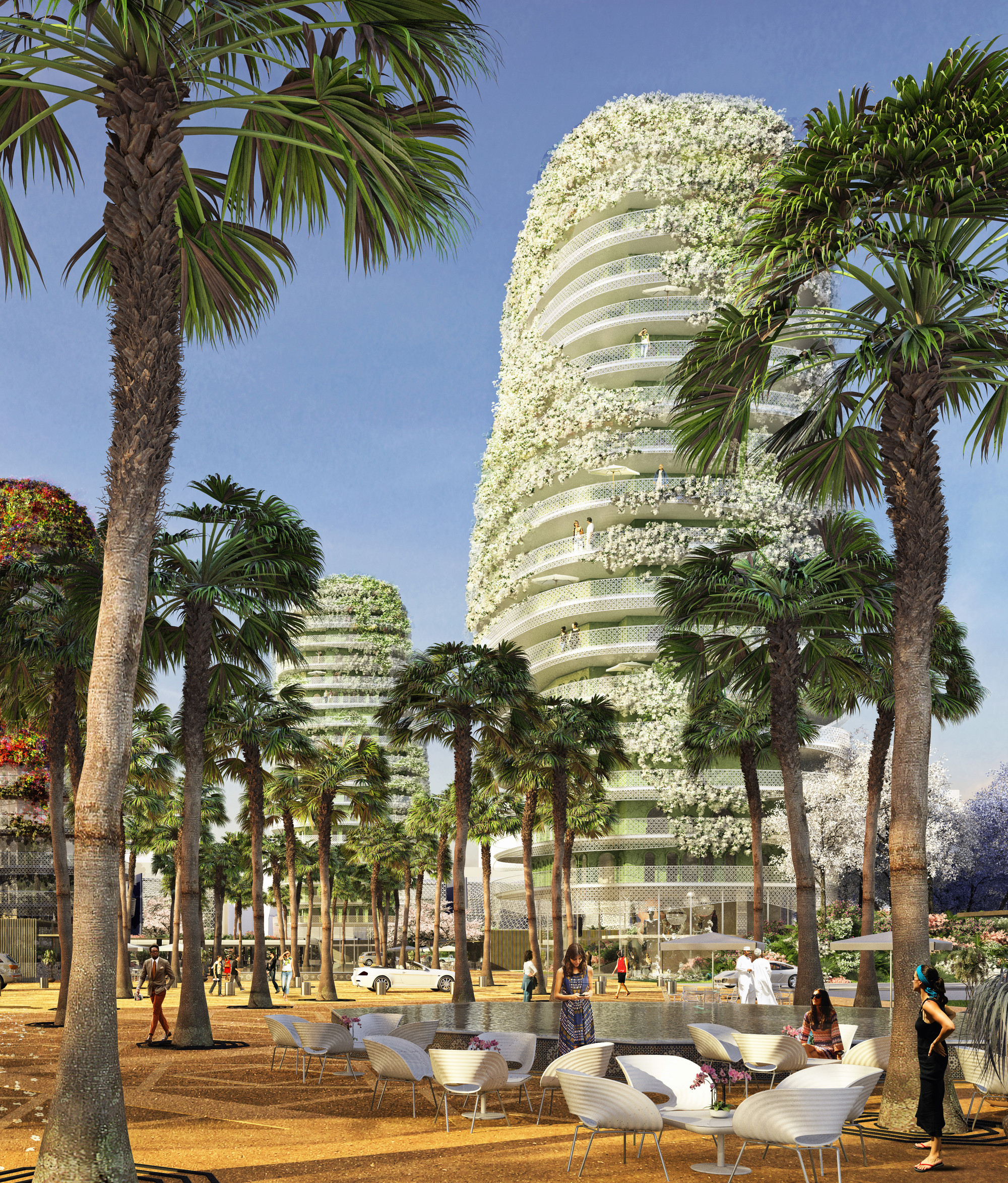 Galeria de Edouard François projeta "Gardens of Anfa" em Casablanca ...