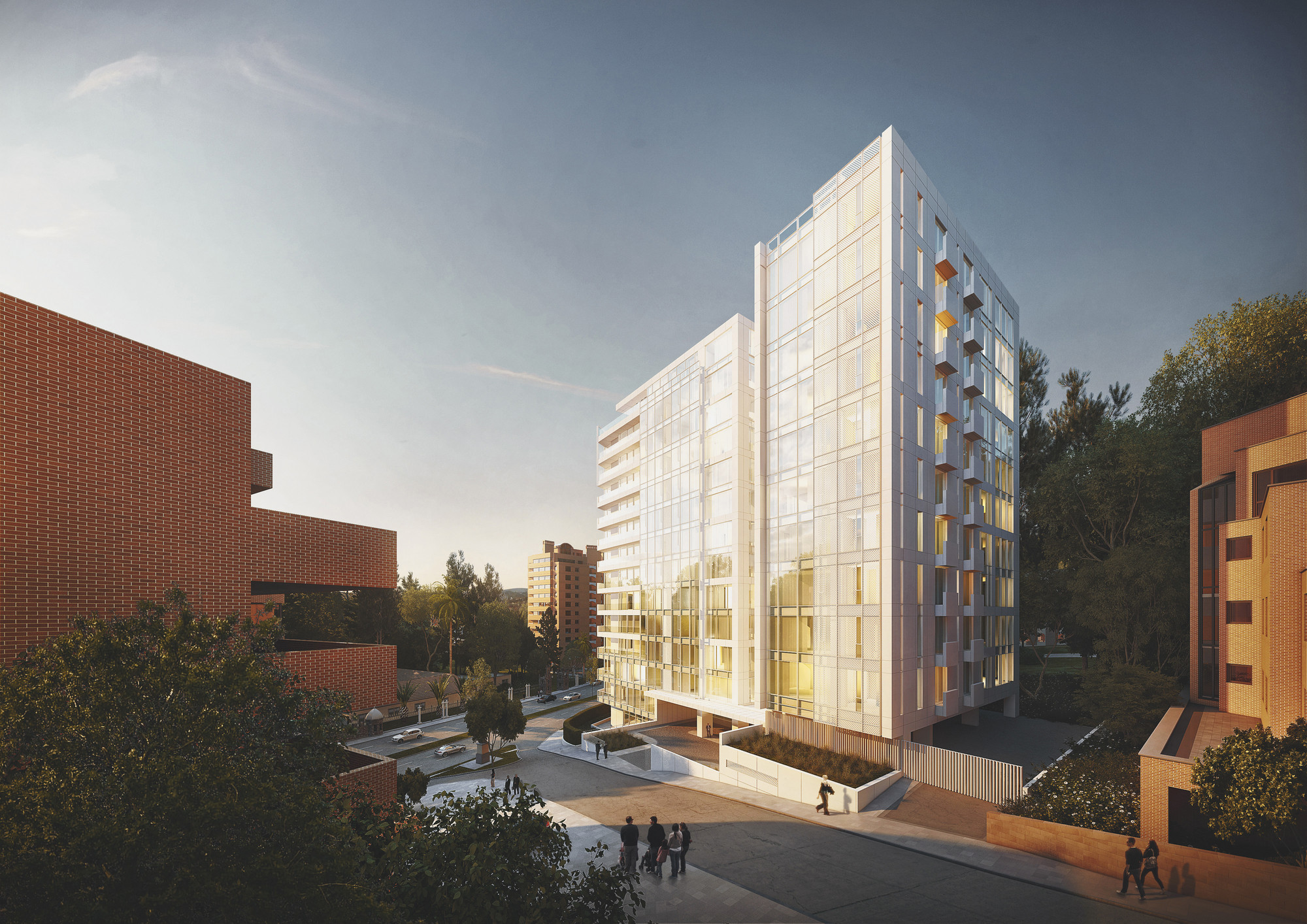 Gallery of Richard Meier Designs Two-Tower Residential Development for ...