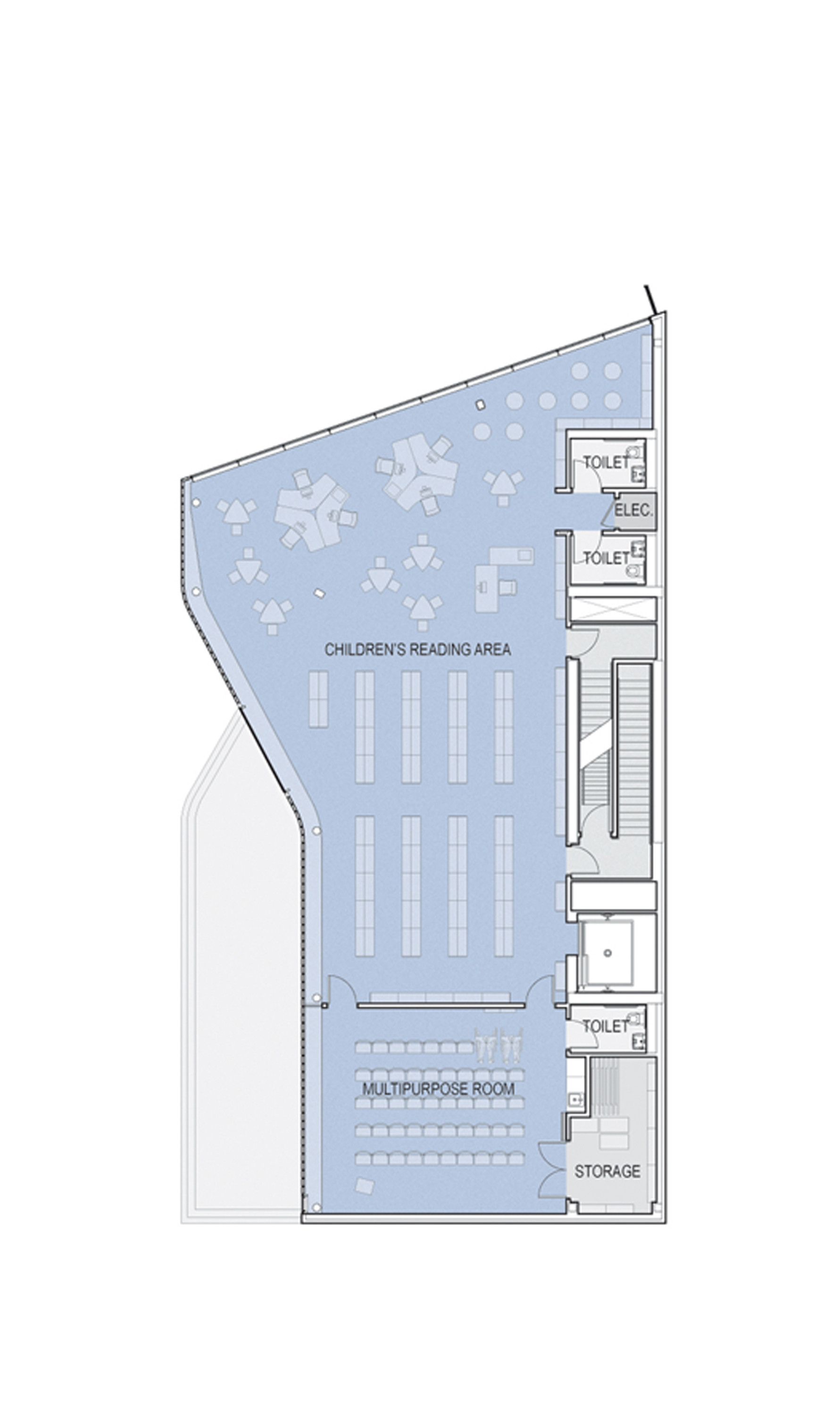 Gallery of Glen Oaks Branch Library / Marble Fairbanks - 28
