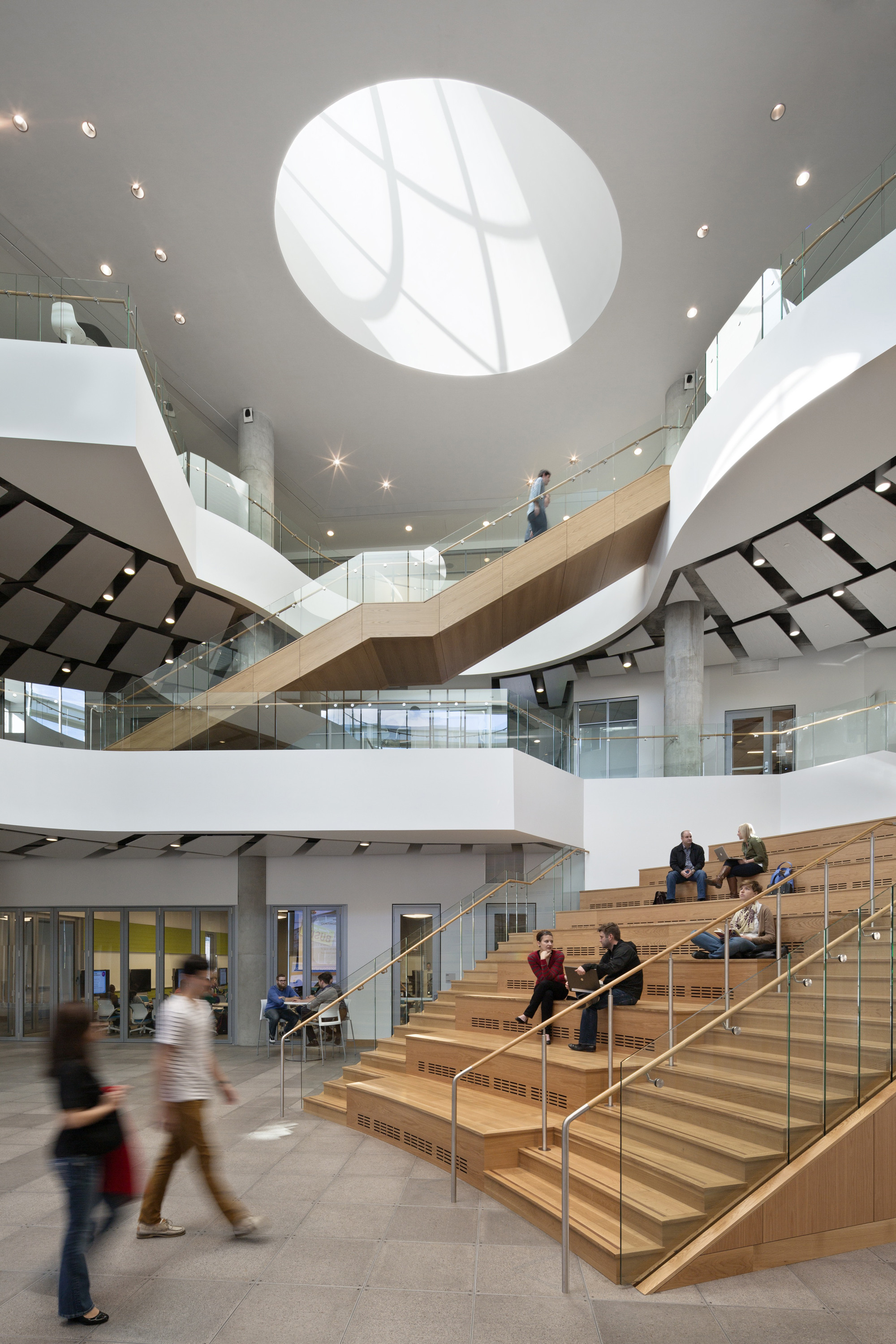 Gallery of Henry W Bloch Executive Hall at University / BNIM + Moore ...