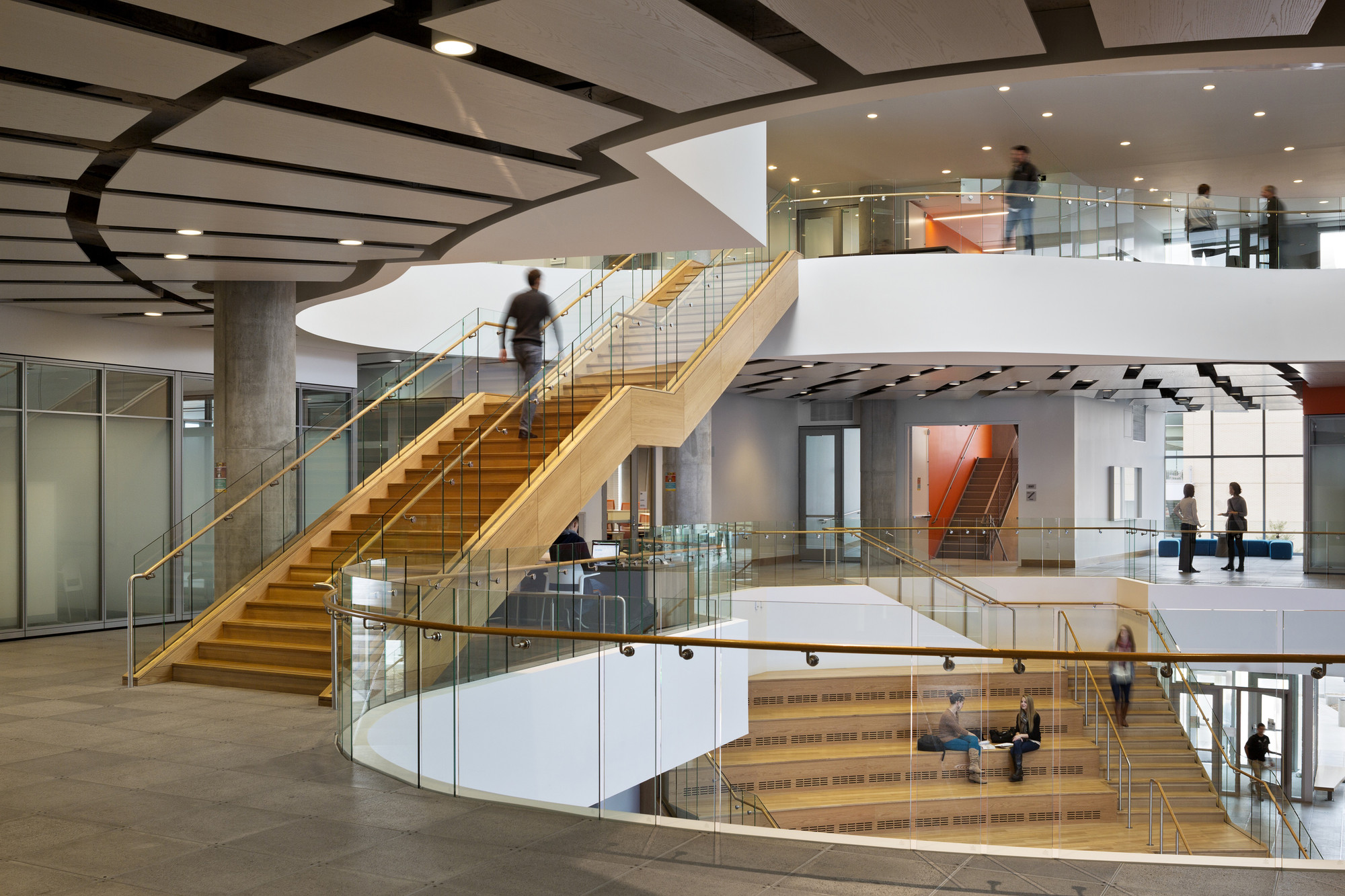 Gallery of Henry W Bloch Executive Hall at University / BNIM + Moore ...