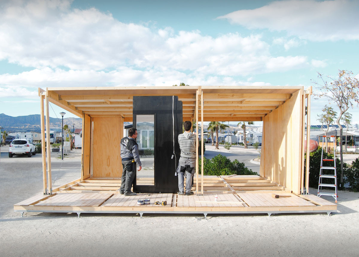 Galería de Viviendo a pequeña escala: la arquitectura plegable del ...