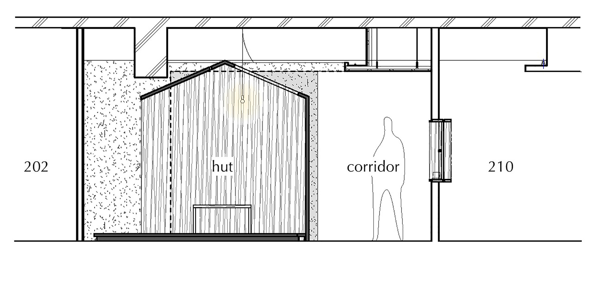 Gallery of A Hut on the Corridor / Tsubasa Iwahashi Architects - 23
