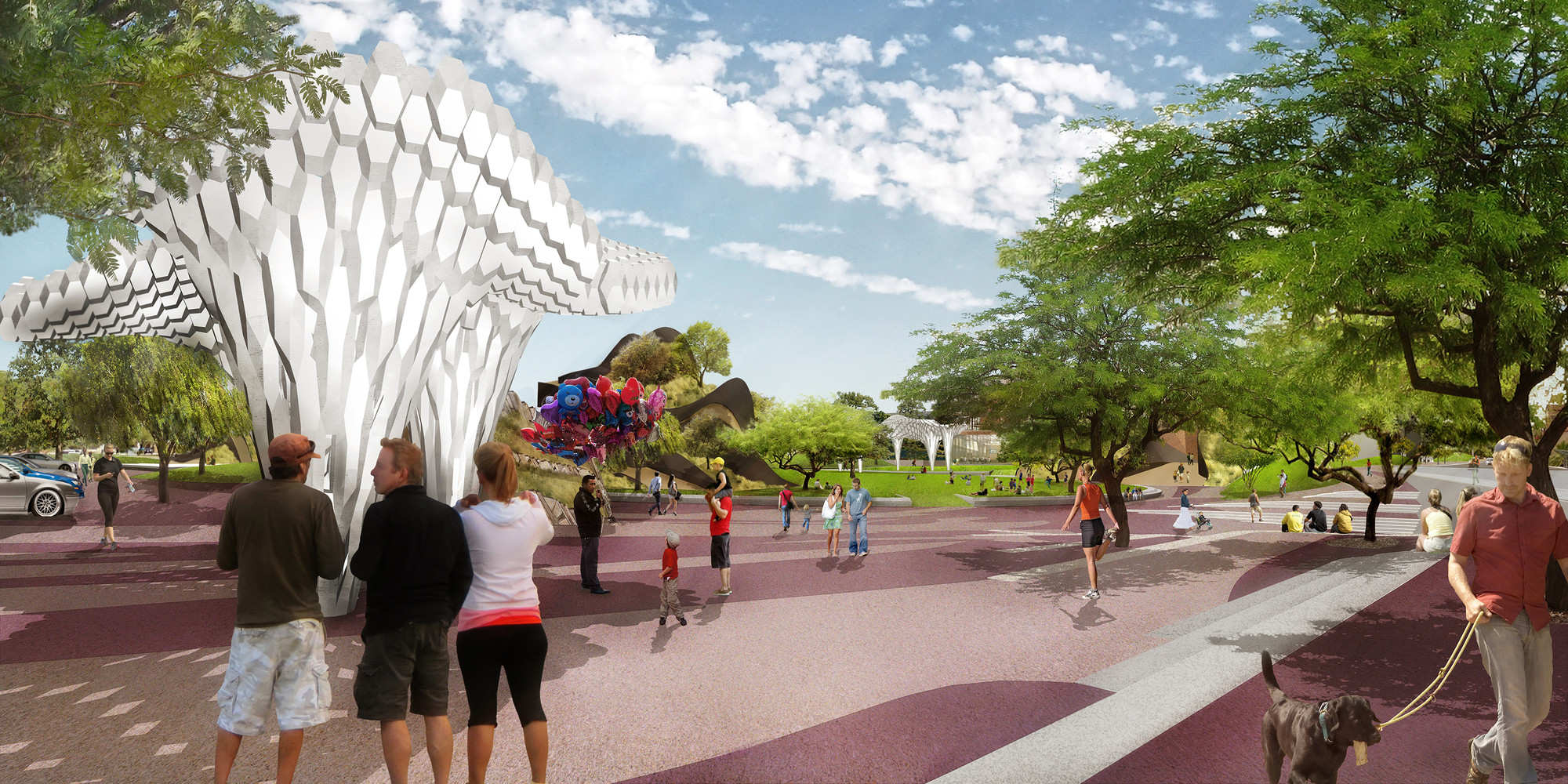 Gallery of Weddle Gilmore and !melk Redesign Phoenix's Hance Park - 6