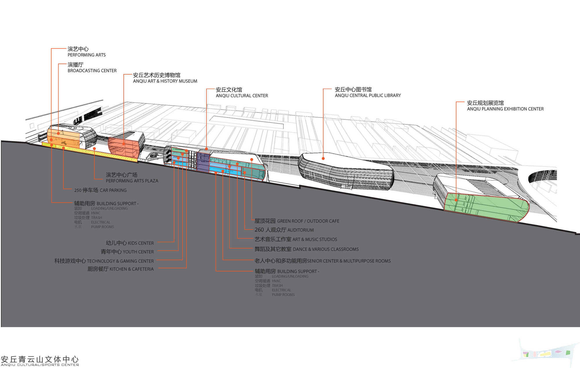 Gallery of LITTLE Designs Locally-Inspired Cultural Campus for Anqiu - 12