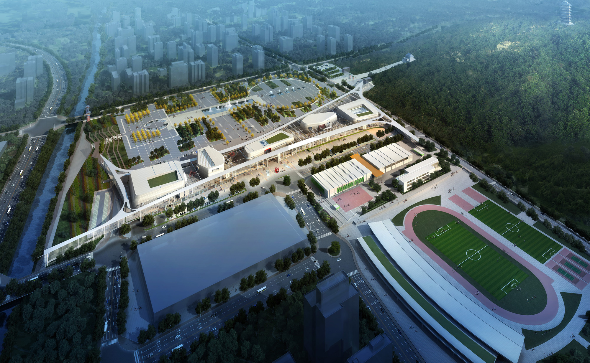 Gallery of LITTLE Designs Locally-Inspired Cultural Campus for Anqiu - 7