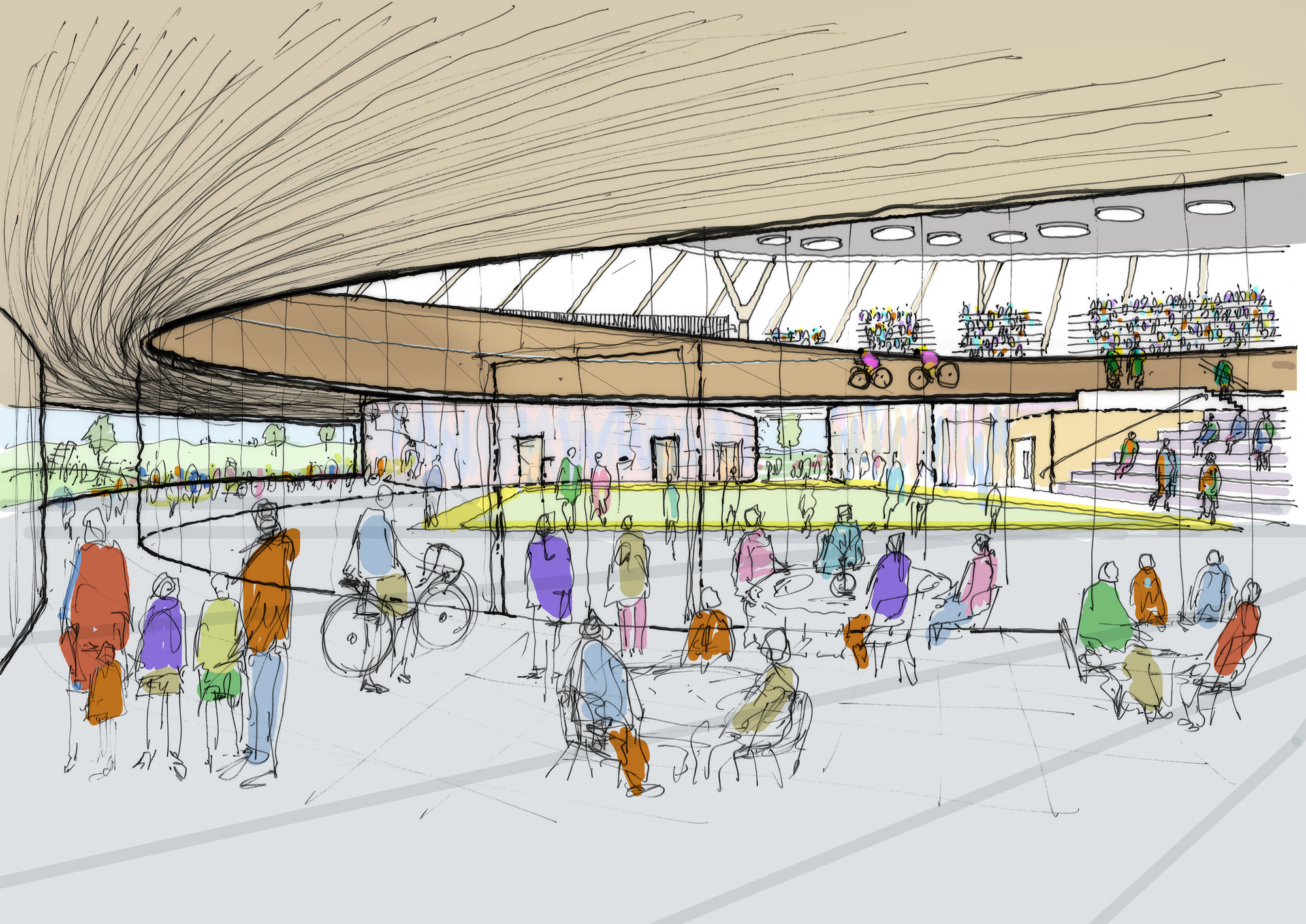 Gallery of FaulknerBrowns Propose Community Velodrome Scheme in Canada - 11