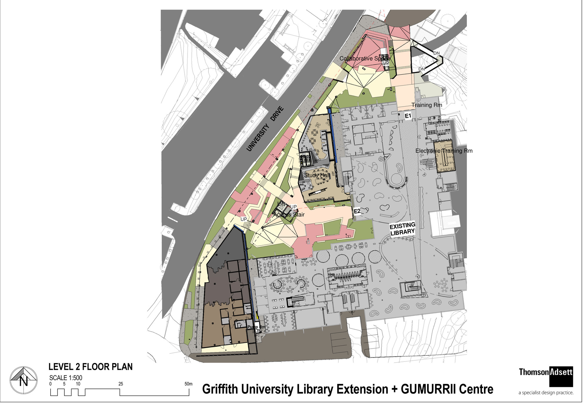 Gallery of Griffith University G11 Library / ThomsonAdsett - 12
