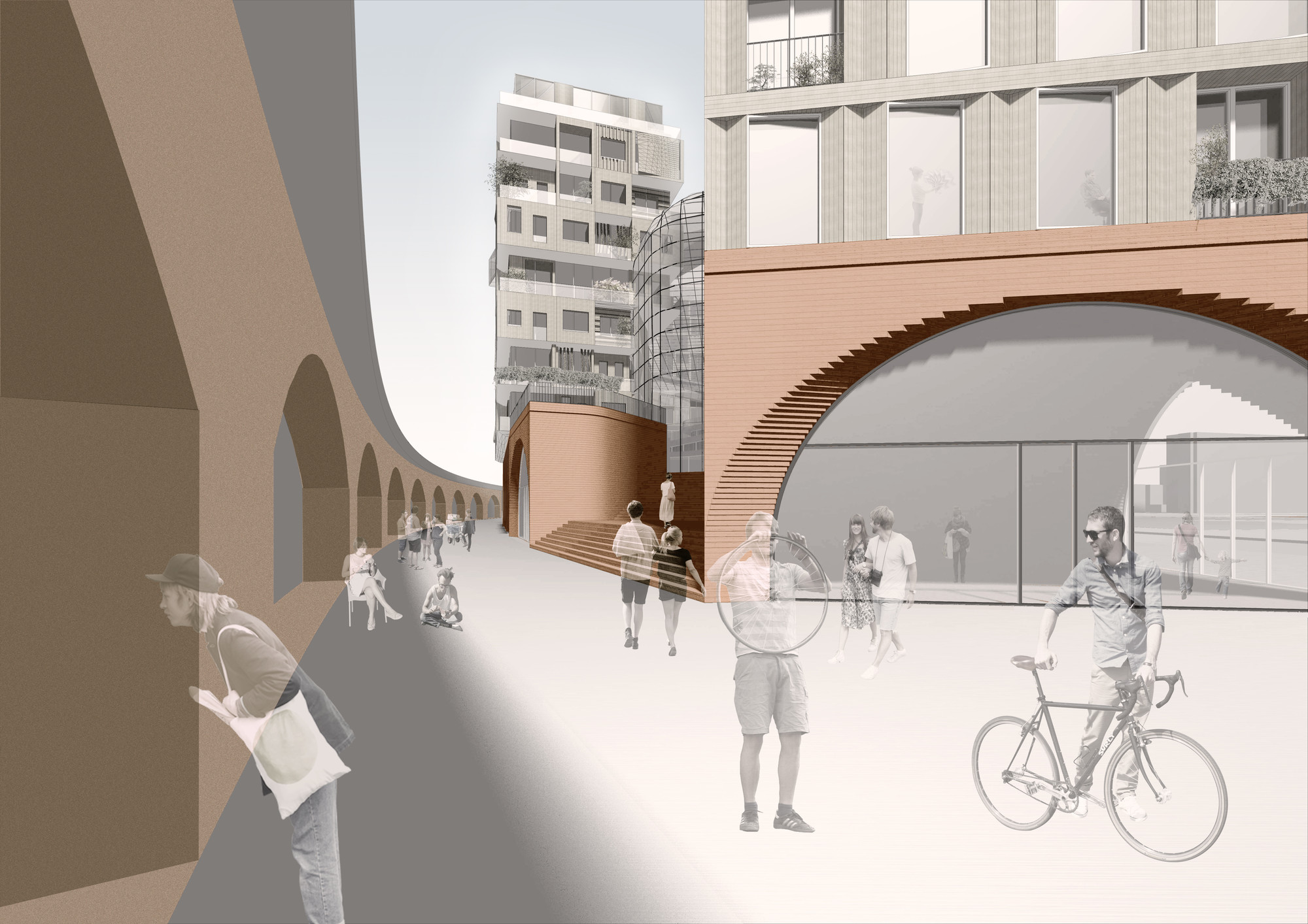 Gallery of GRAFT + Kleihues+Kleihues Design Work/Live Housing in Berlin - 5