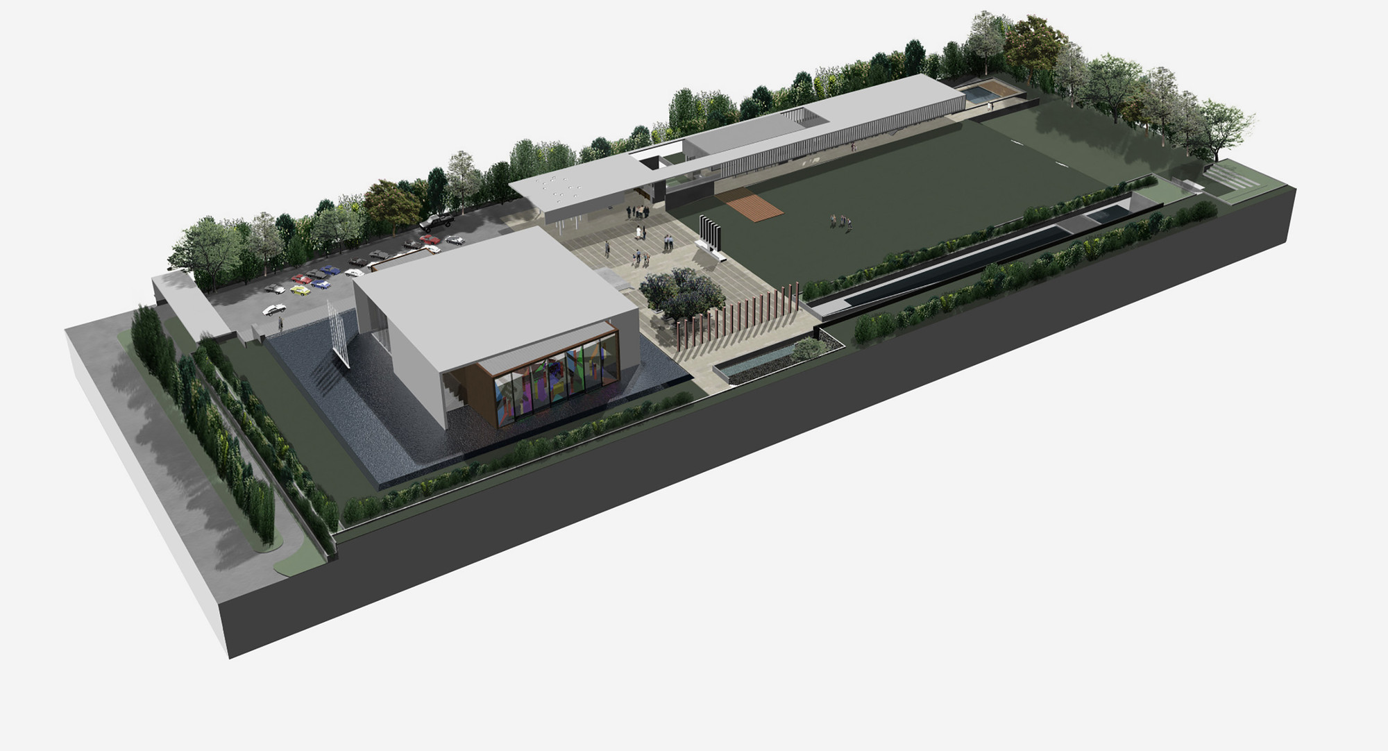 Gallery of Synagogue and Community Center C.I.S. / JBA + Gabriel ...