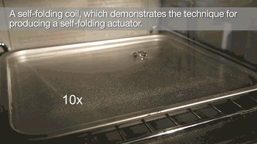 MIT Develops Self-Assembling, Easy-Bake Robots | ArchDaily
