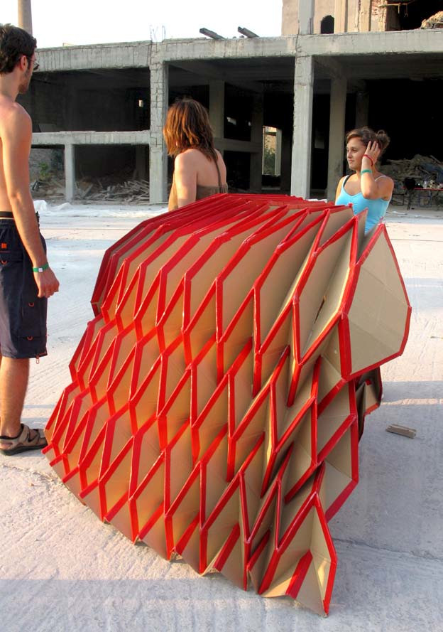 Gallery of Soft Shells - Porous and Deployable Architecture - 7