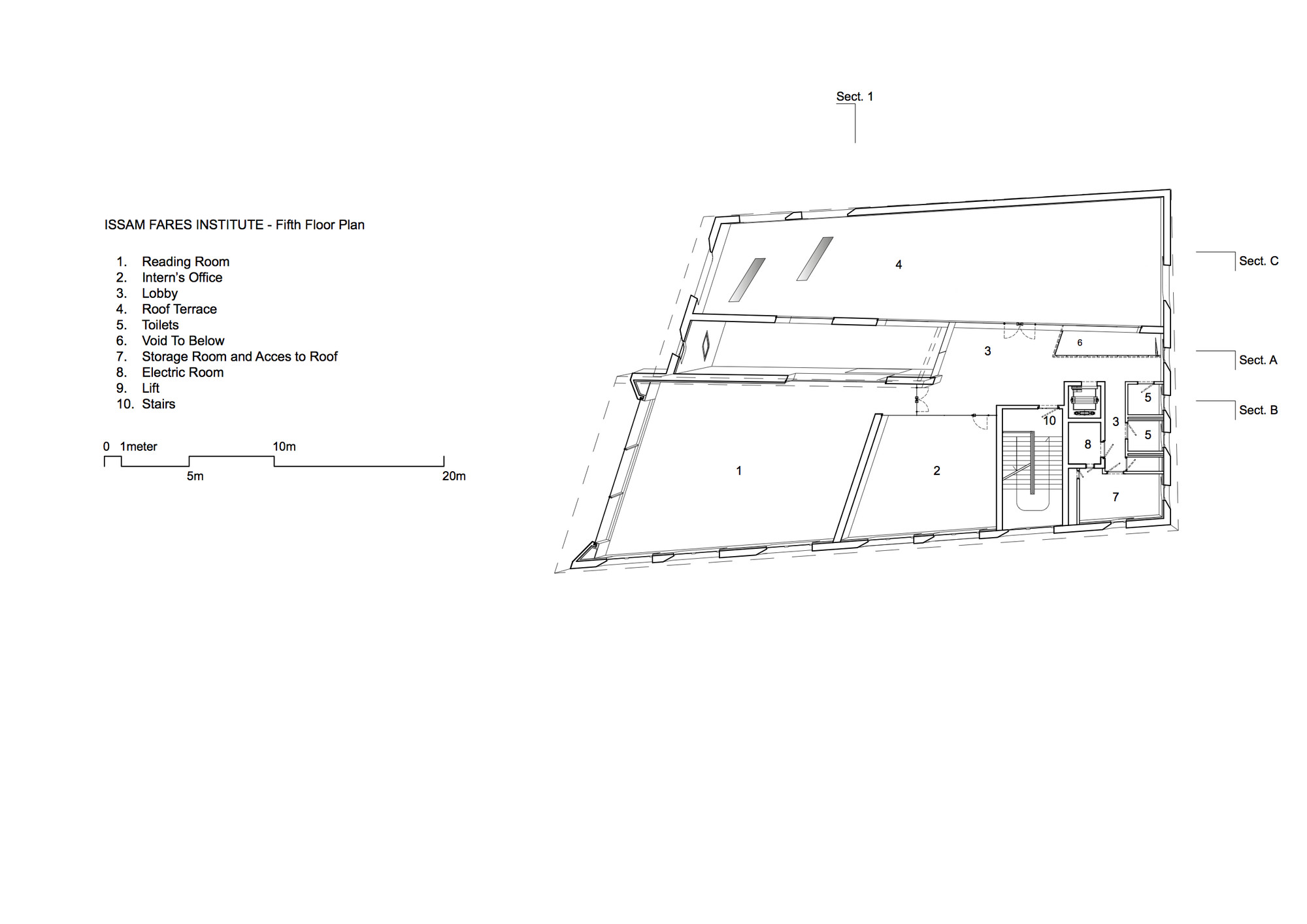 Gallery of Issam Fares Institute – American University of Beirut / Zaha ...