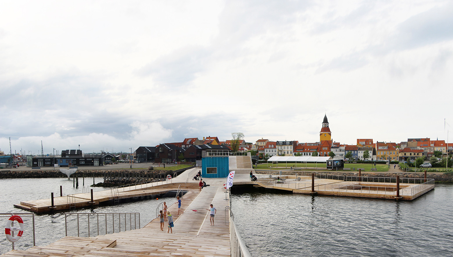 Gallery of Faaborg Harbor Bath / JDS + URBAN AGENCY + CREO ARKITEKTER A ...