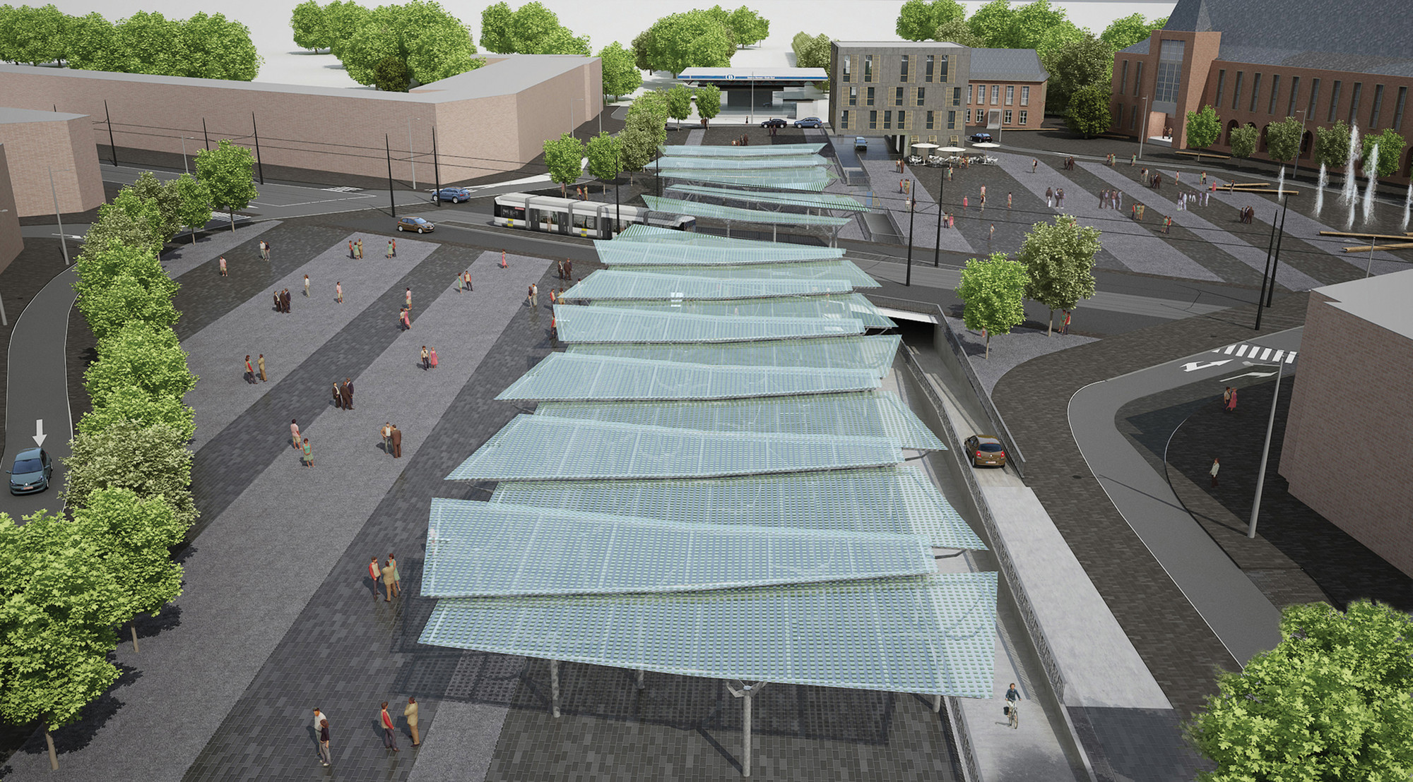 Galería de City square Mortsel / ABSCIS Architecten - 8