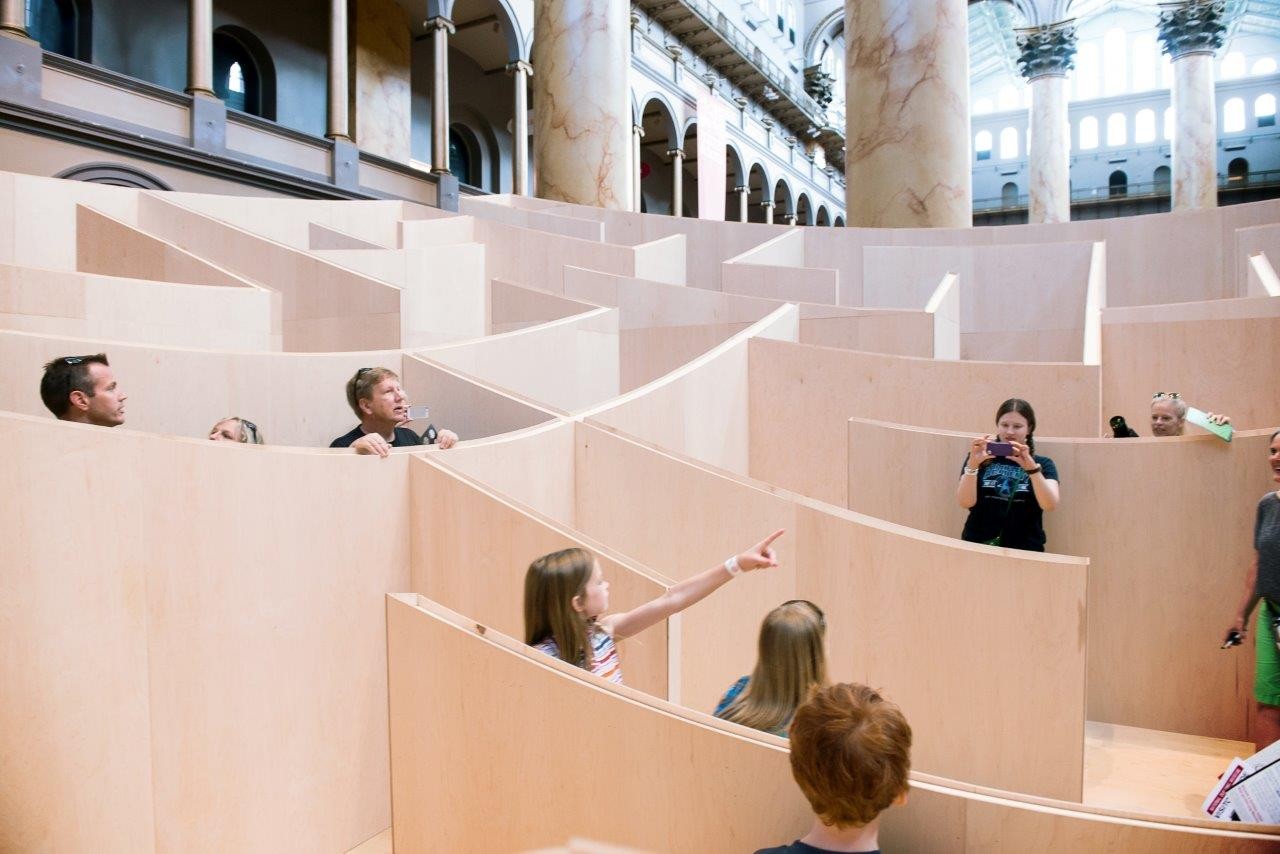 Gallery of BIG Maze Opens at National Building Museum - 15