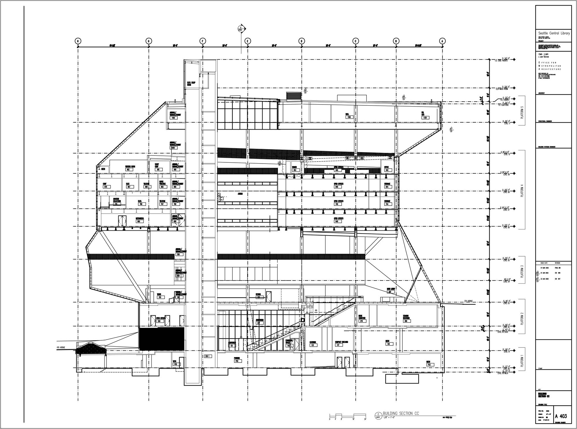 Galeria de Biblioteca Central de Seattle / OMA + LMN - 40