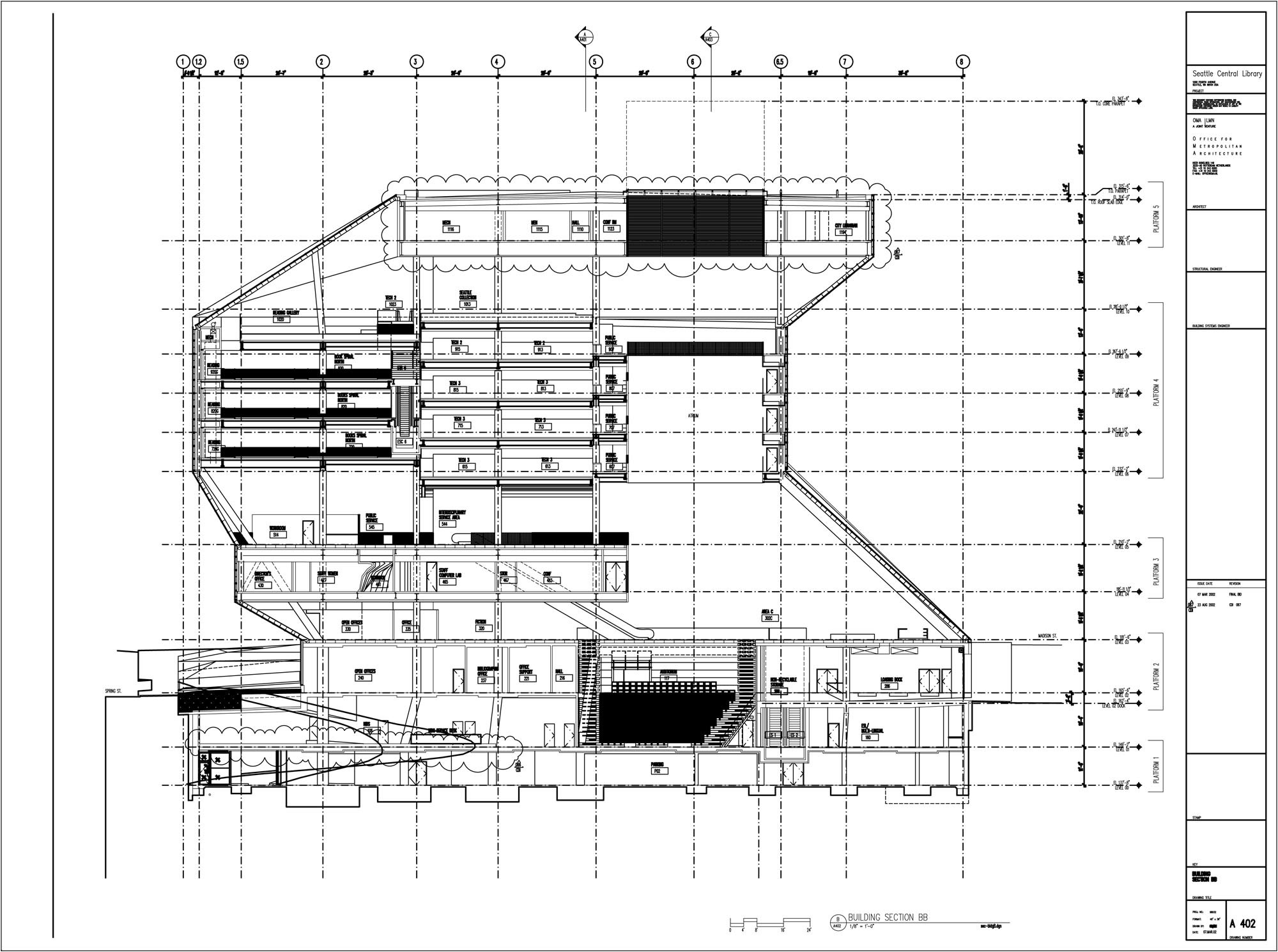 Galeria de Biblioteca Central de Seattle / OMA + LMN - 39