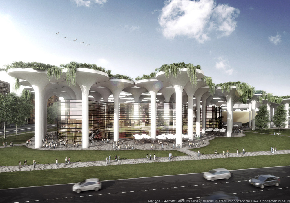 Gallery of stadiumconcept and IAA architecten Create Stadium with ...