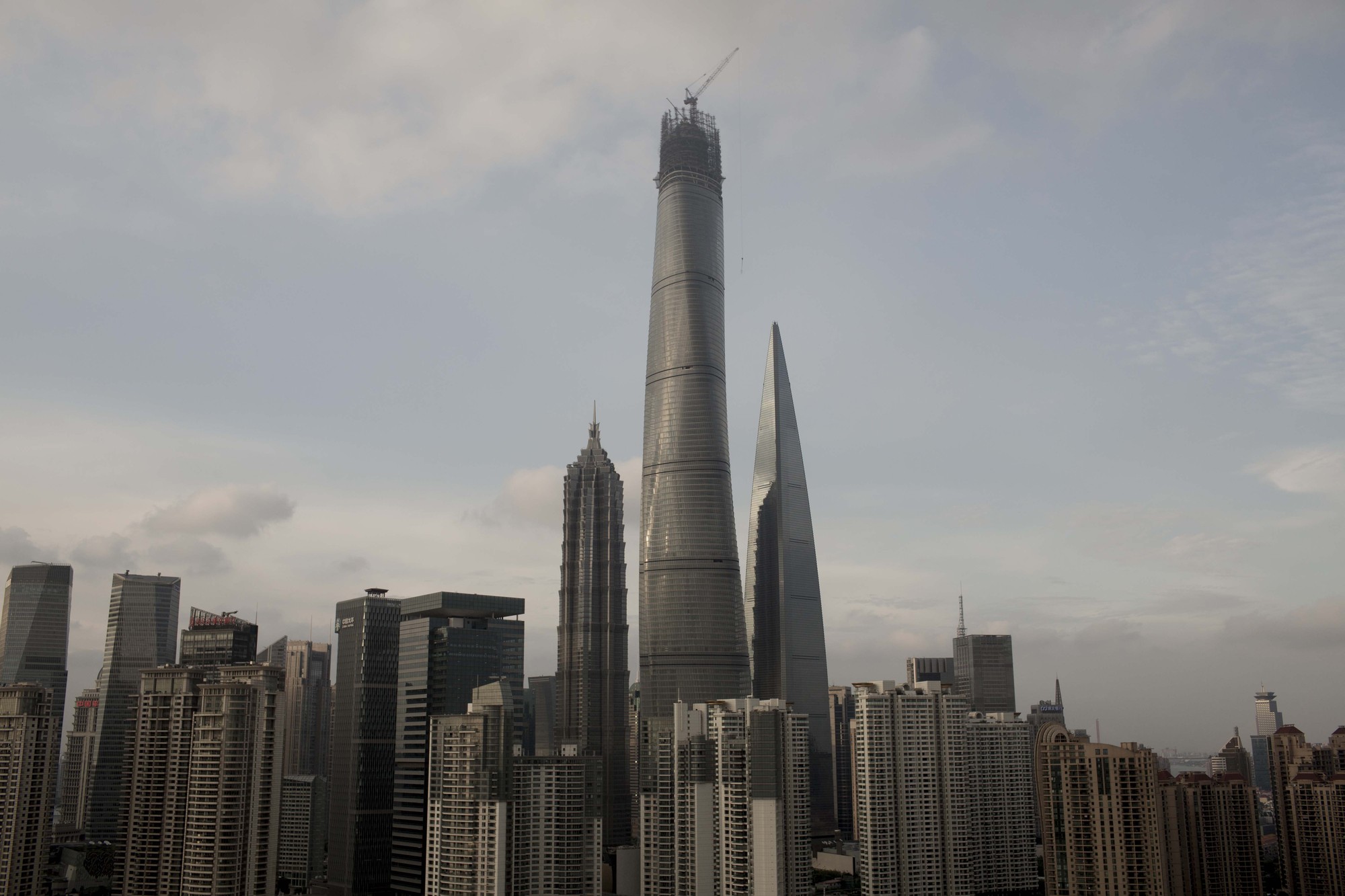 Gallery of Shanghai Tower Enters Final Stage of Construction - 4