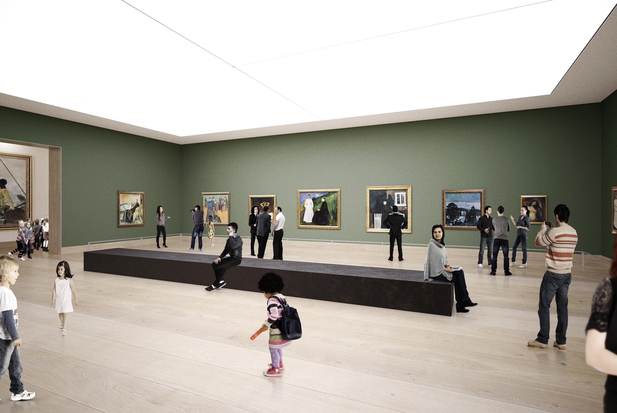 Gallery of Design Revealed for Norway’s New National Arts Museum - 12