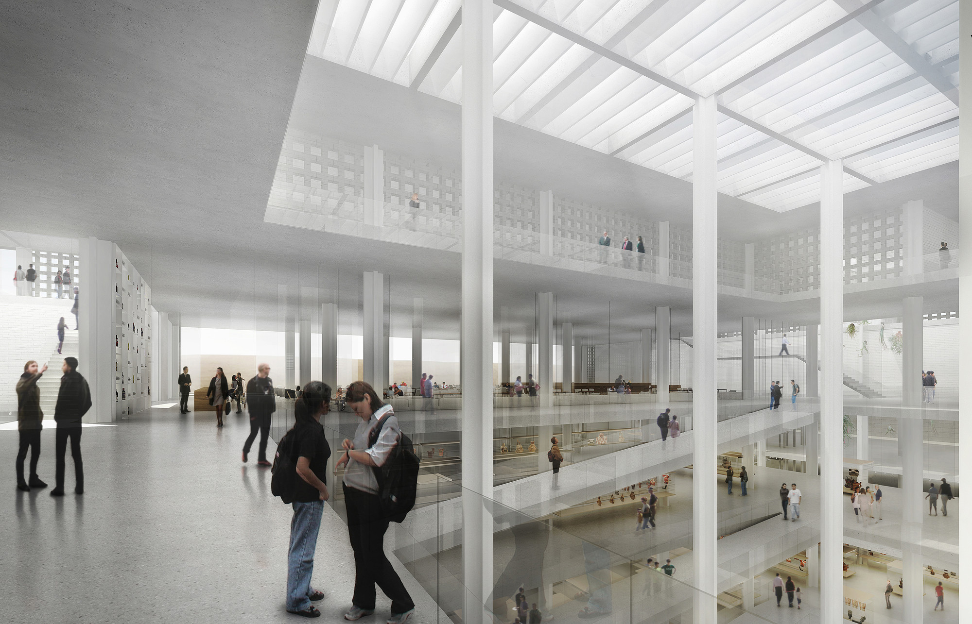 Galería de Primer Lugar en concurso de ideas para el Museo Nacional del ...