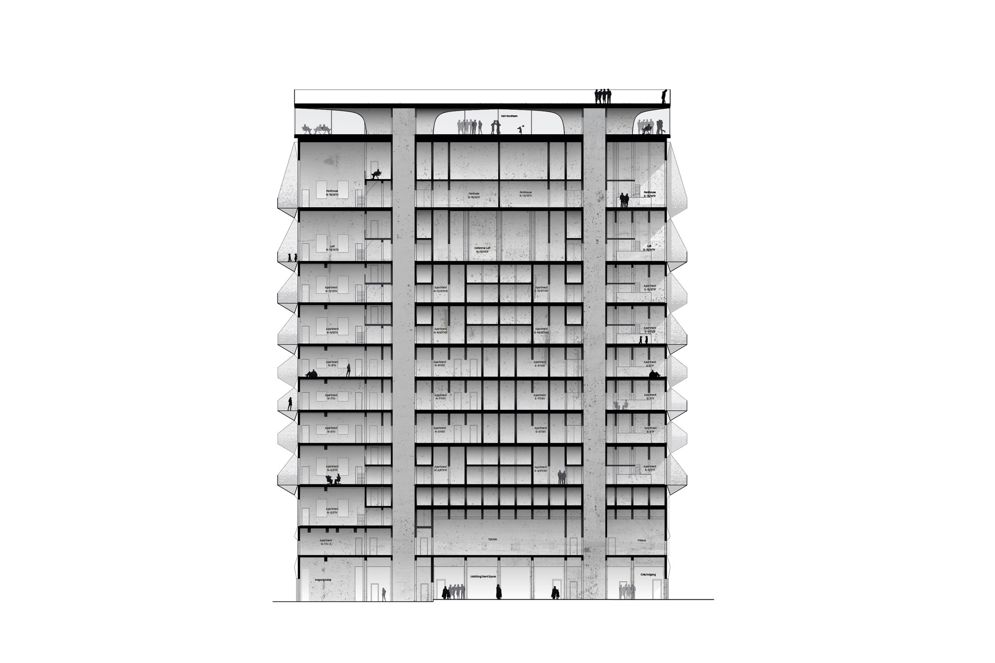 Gallery of COBE's Adaptive Reuse of Nordhavnen Silo Marks Beginning of ...