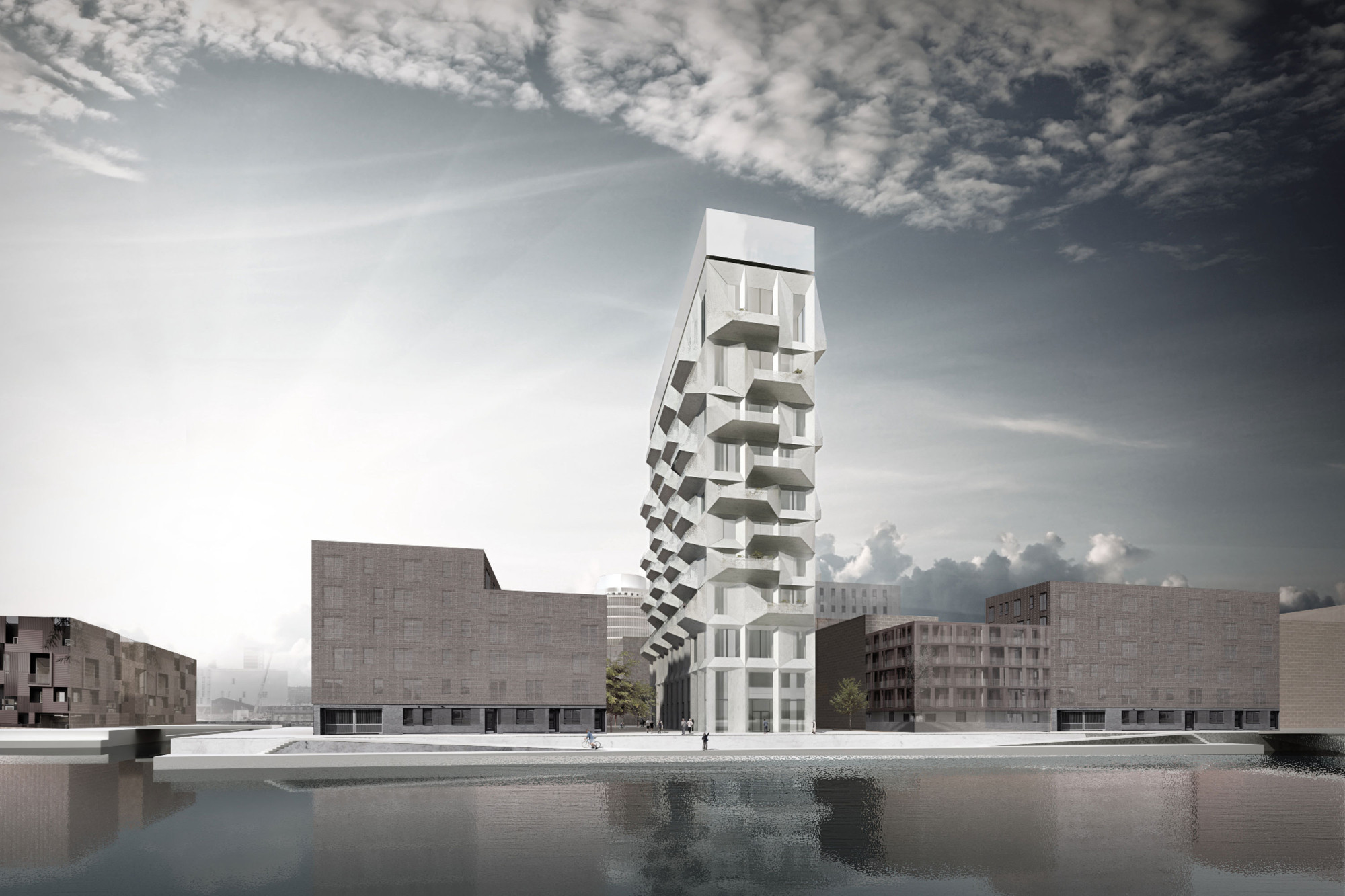 Gallery of COBE's Adaptive Reuse of Nordhavnen Silo Marks Beginning of ...