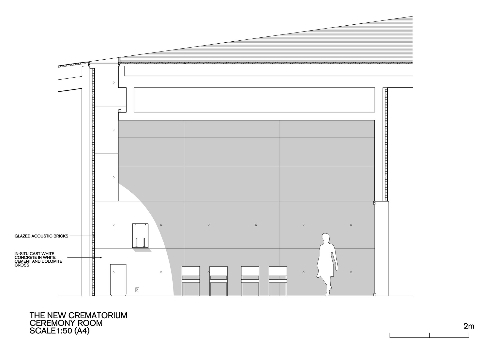 Galería de Nuevo crematorio en el cementerio Woodland / Johan Celsing ...