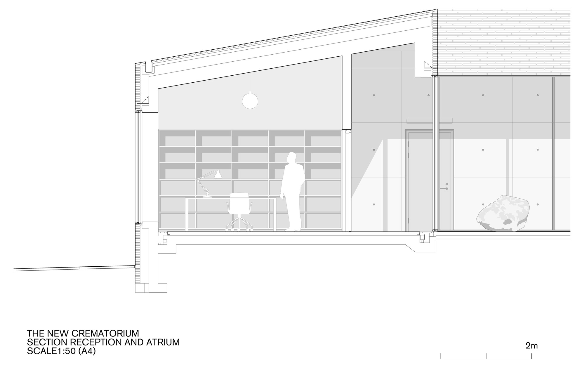 Galería de Nuevo crematorio en el cementerio Woodland / Johan Celsing ...