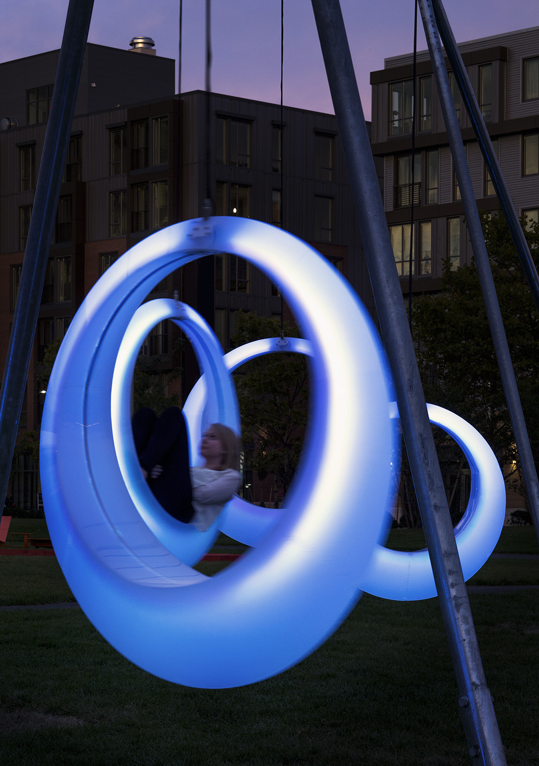Gallery of Get Swinging in Boston on these Glowing LED Hoops - 5