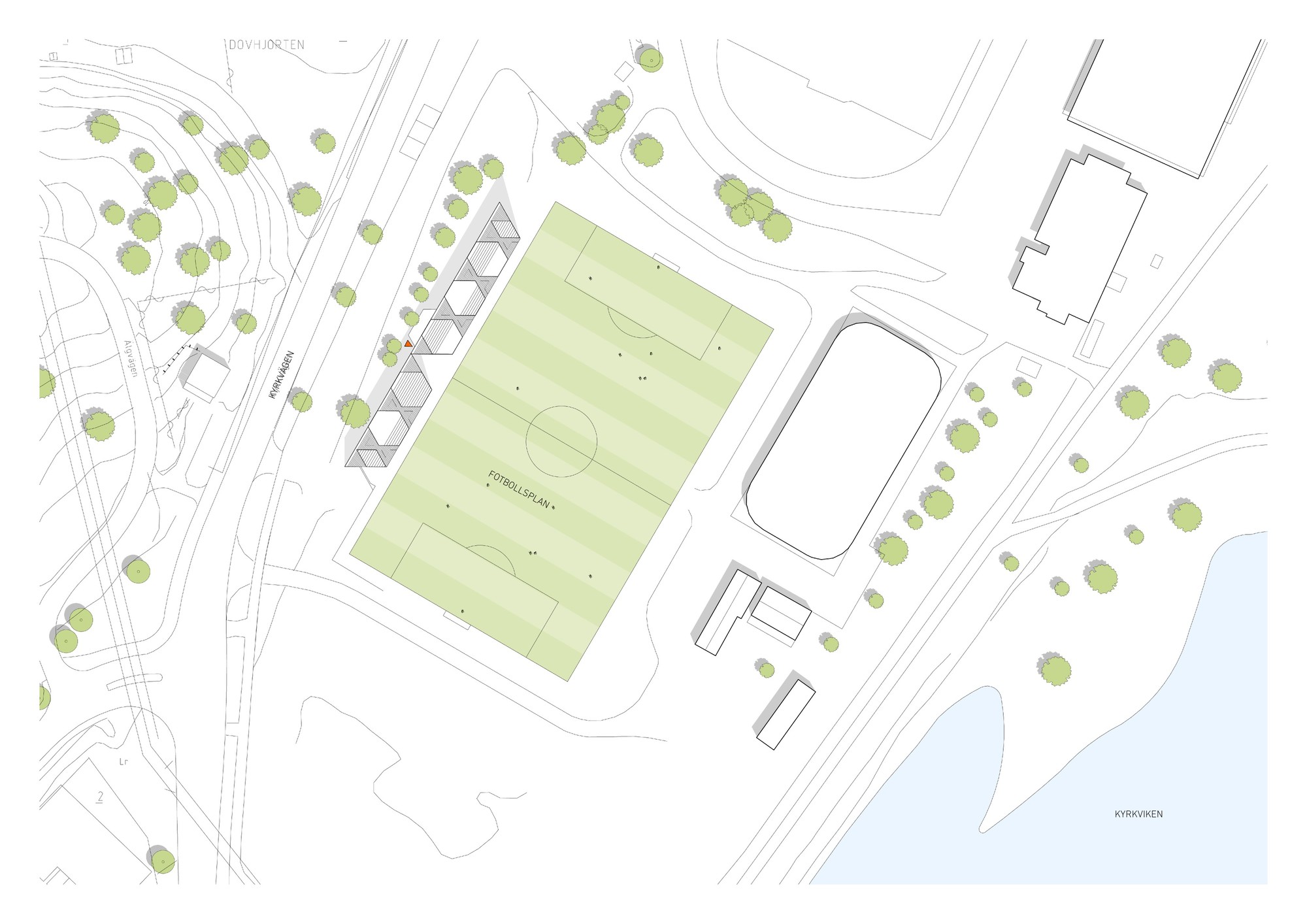Galería de Estadio de Fútbol Lidingövallen / DinellJohansson - 19