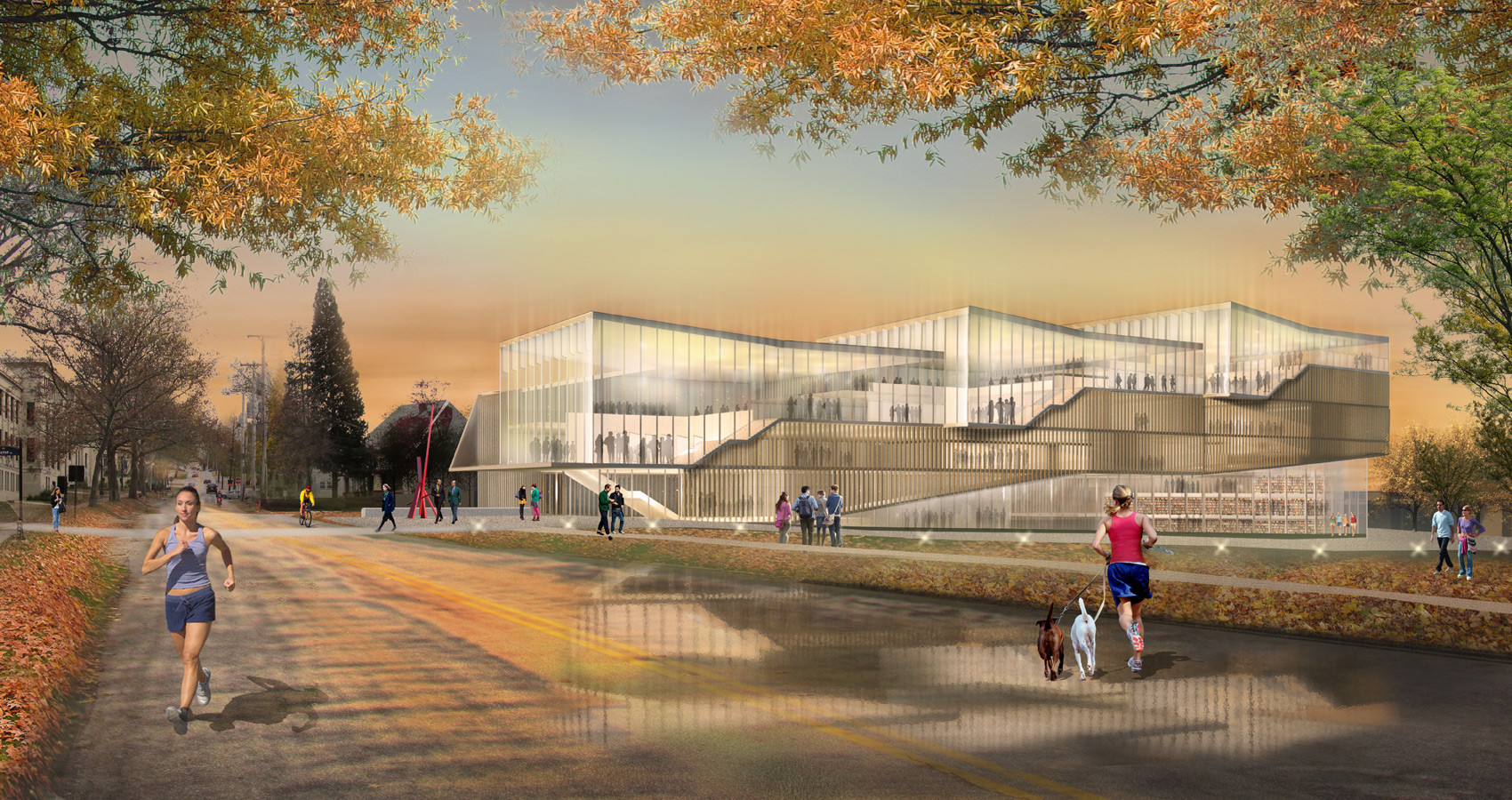 Gallery of Kent State Breaks Ground on WEISS/MANFREDI-Designed Center ...