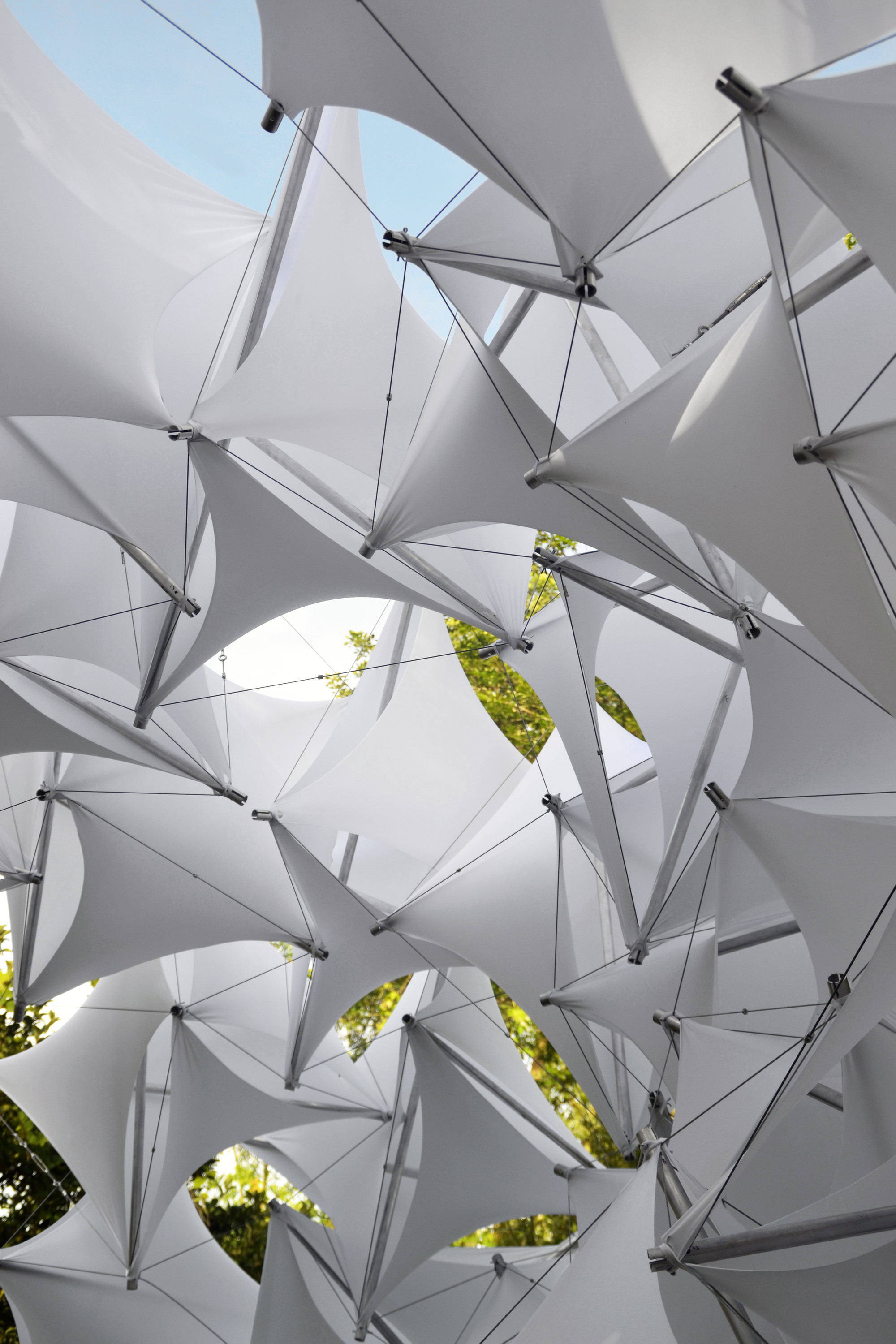 Gallery of Students of Ball State Construct Parametric Tensegrity ...