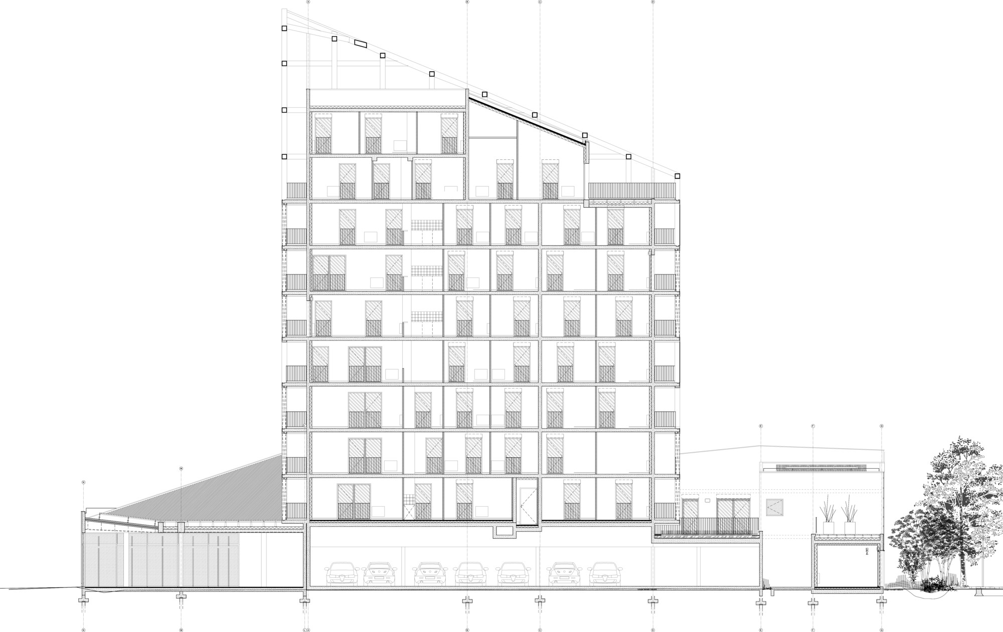 Gallery of 30 Social Housing Units in Nantes / Antonini + Darmon ...