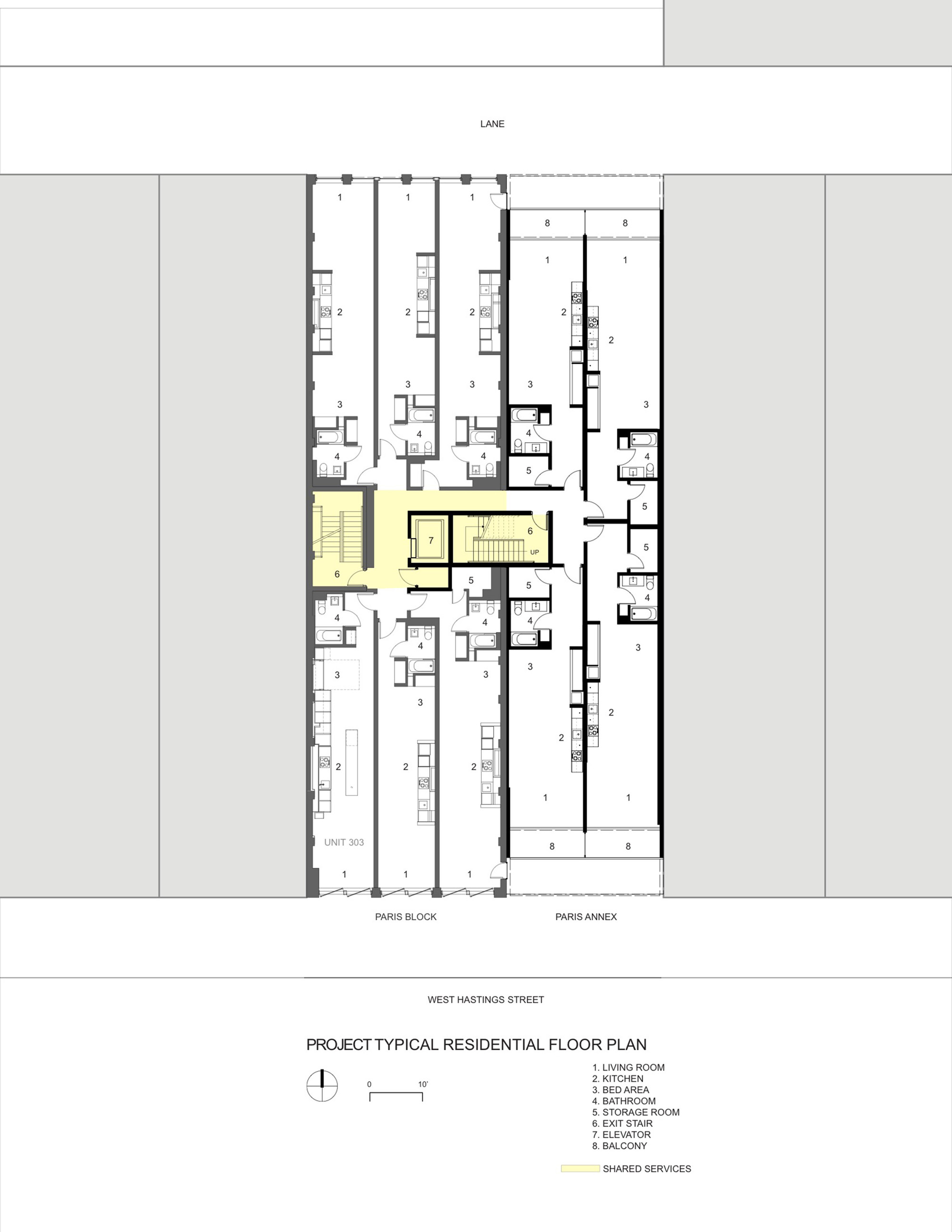 Gallery of Paris Block Paris Annex / Gair Williamson Architect ...