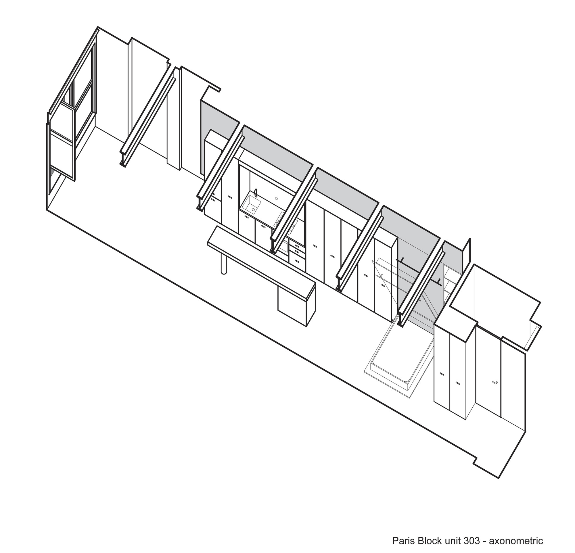 Gallery of Paris Block Paris Annex / Gair Williamson Architect ...