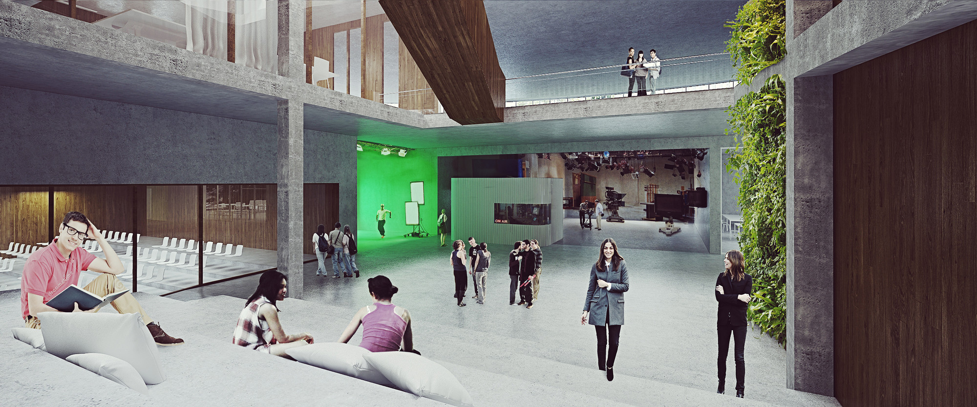 Gallery of Competition Entry: OYO's Kortrijk Campus Scheme Awarded ...