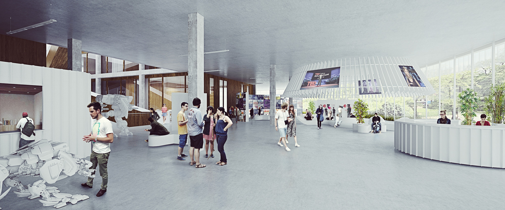 Gallery of Competition Entry: OYO's Kortrijk Campus Scheme Awarded ...