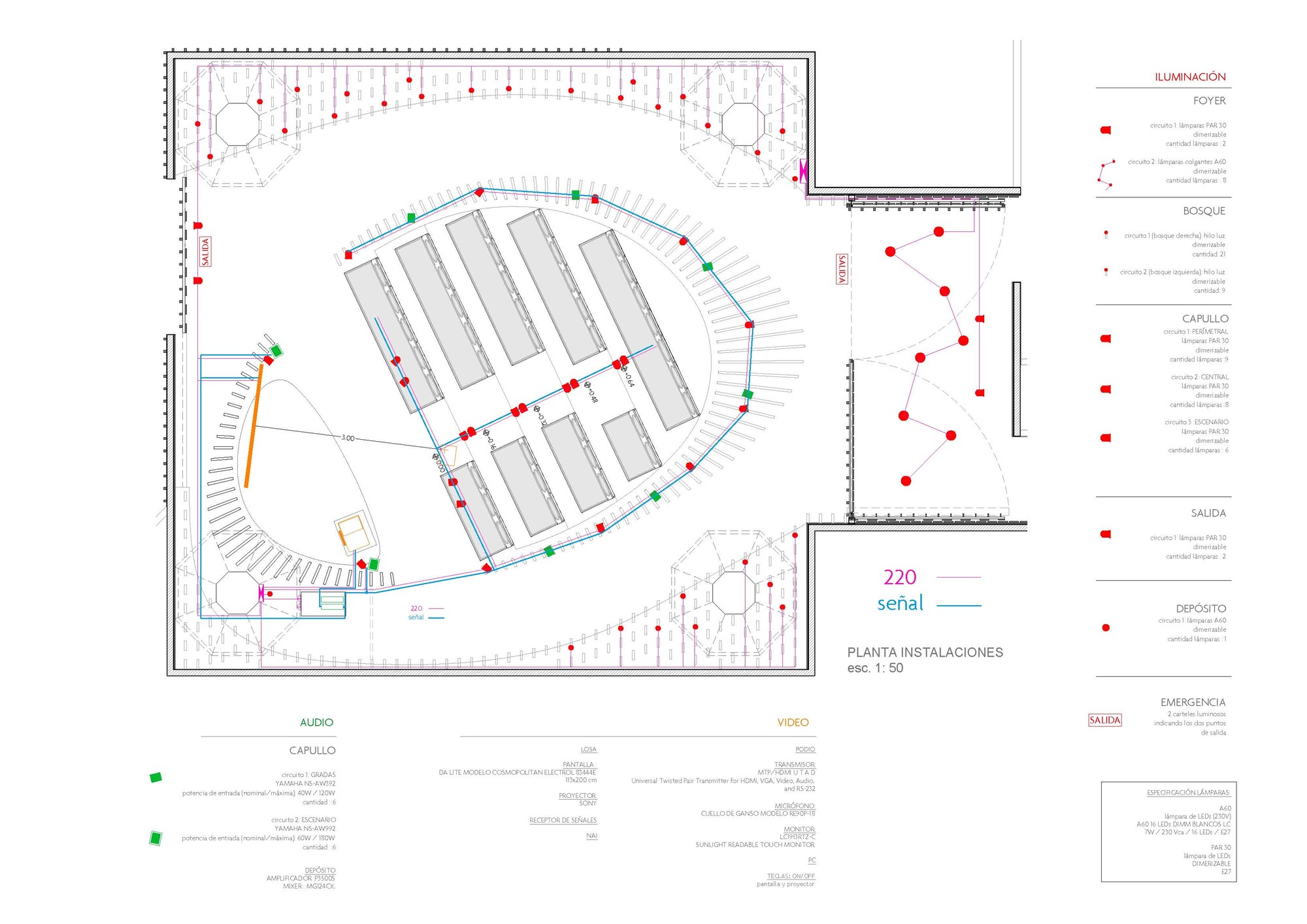 Galeria de Auditório Masisa / Estudio Paula Herrero - 16
