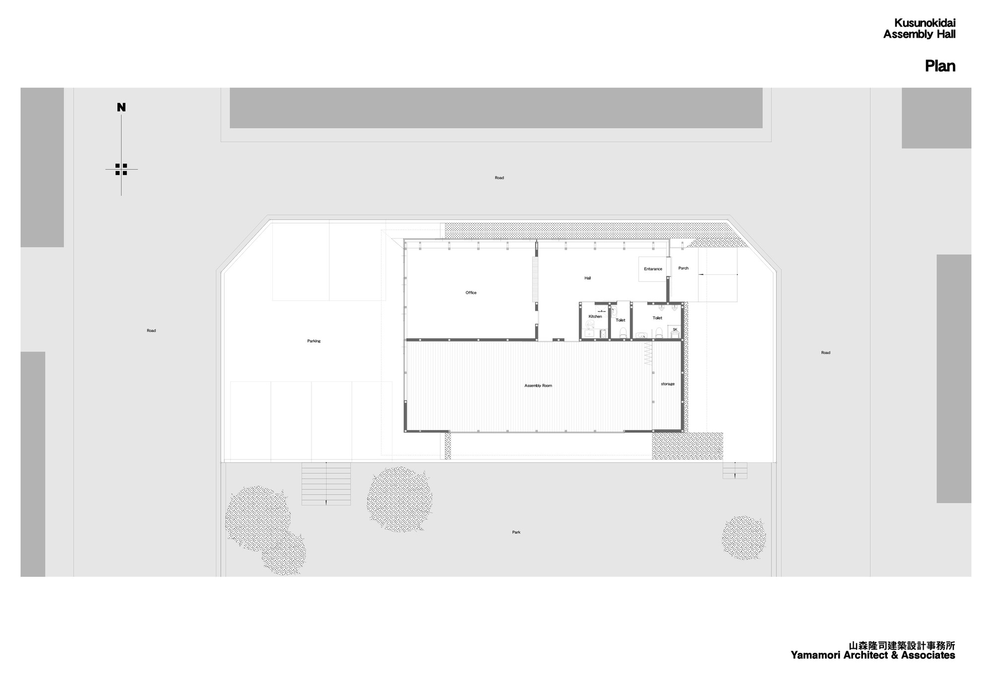 Gallery of Kusunokidai Assembly Hall / Yamamori Architect & Associates - 11