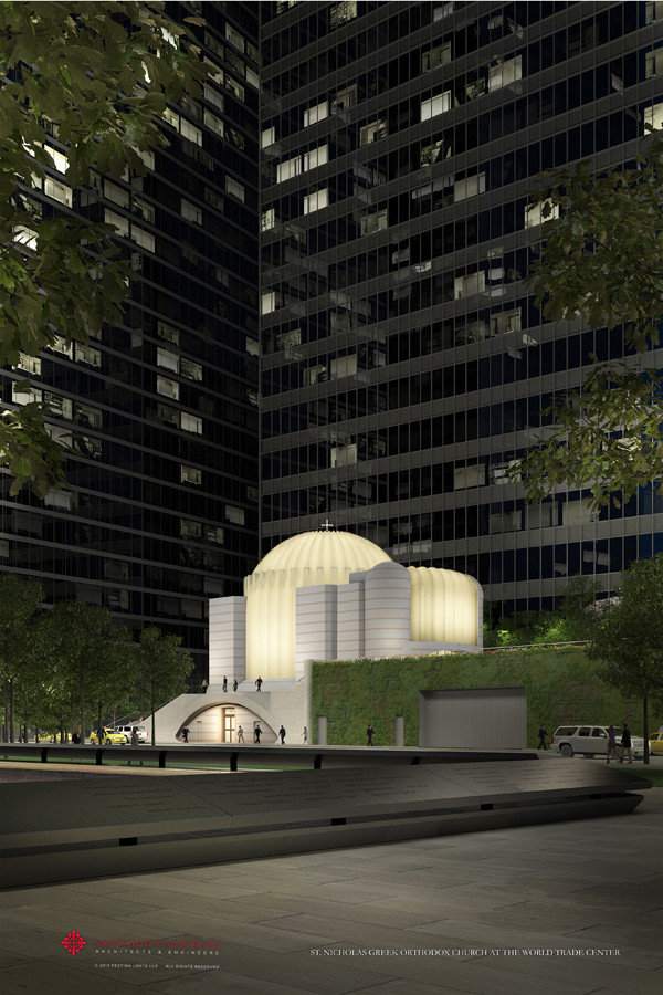 Calatrava inicia construcción de la Iglesia para el Memorial del 9/11 ...