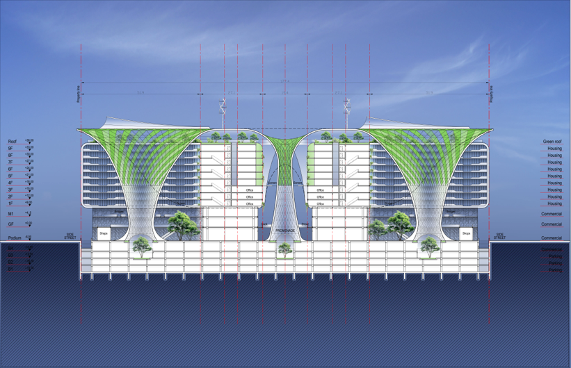 Gallery of Vincent Callebaut Designs Sustainable Mixed-Use Complex for ...