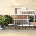 Gallery of Jahn Proposes Concert Hall with Musically-Inspired Screen ...
